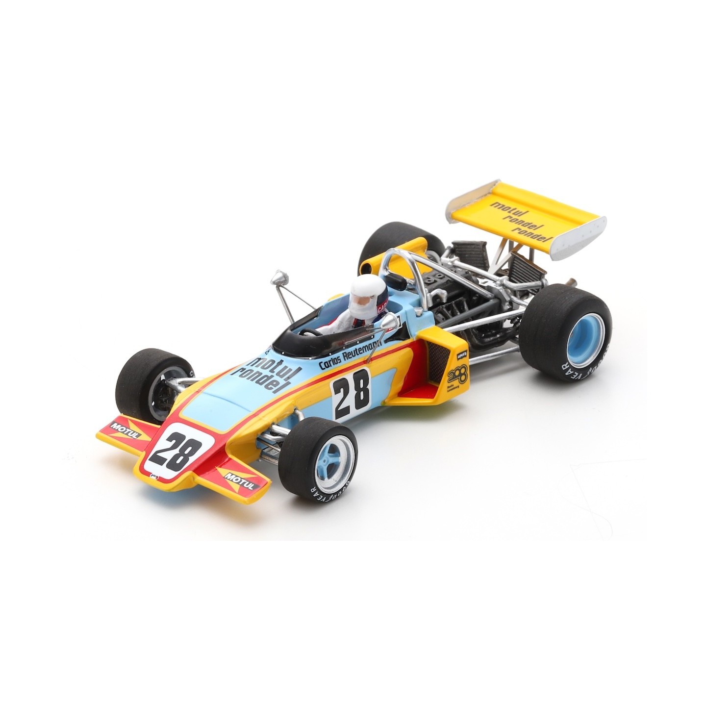 SPARK S7435 Brabham BT38 n°28 Carlos Reutemann Mallory Park F2 1972