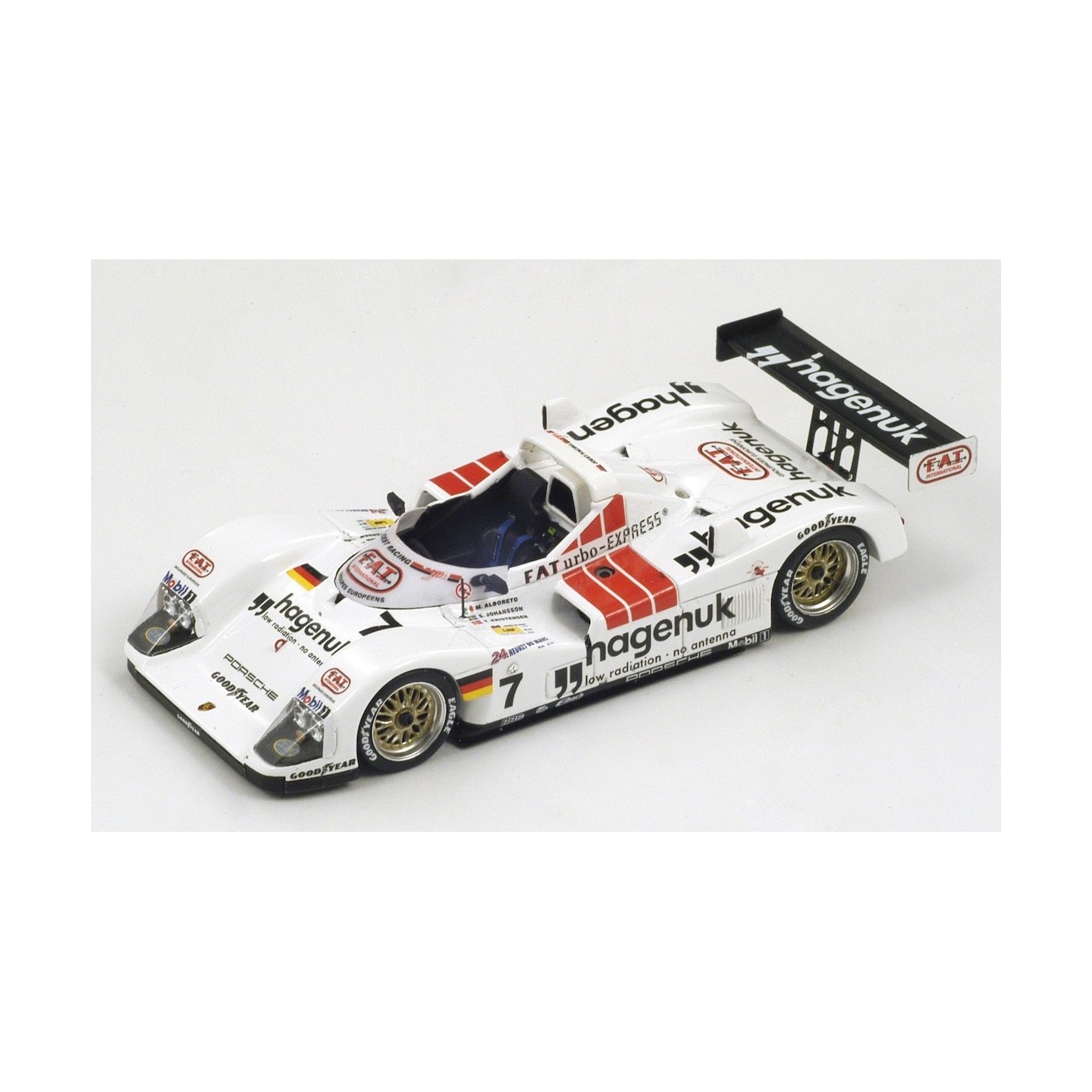 SPARK 43LM97 Joest WSC 95 Porsche n°7 Winner 24H Le Mans 1997 %