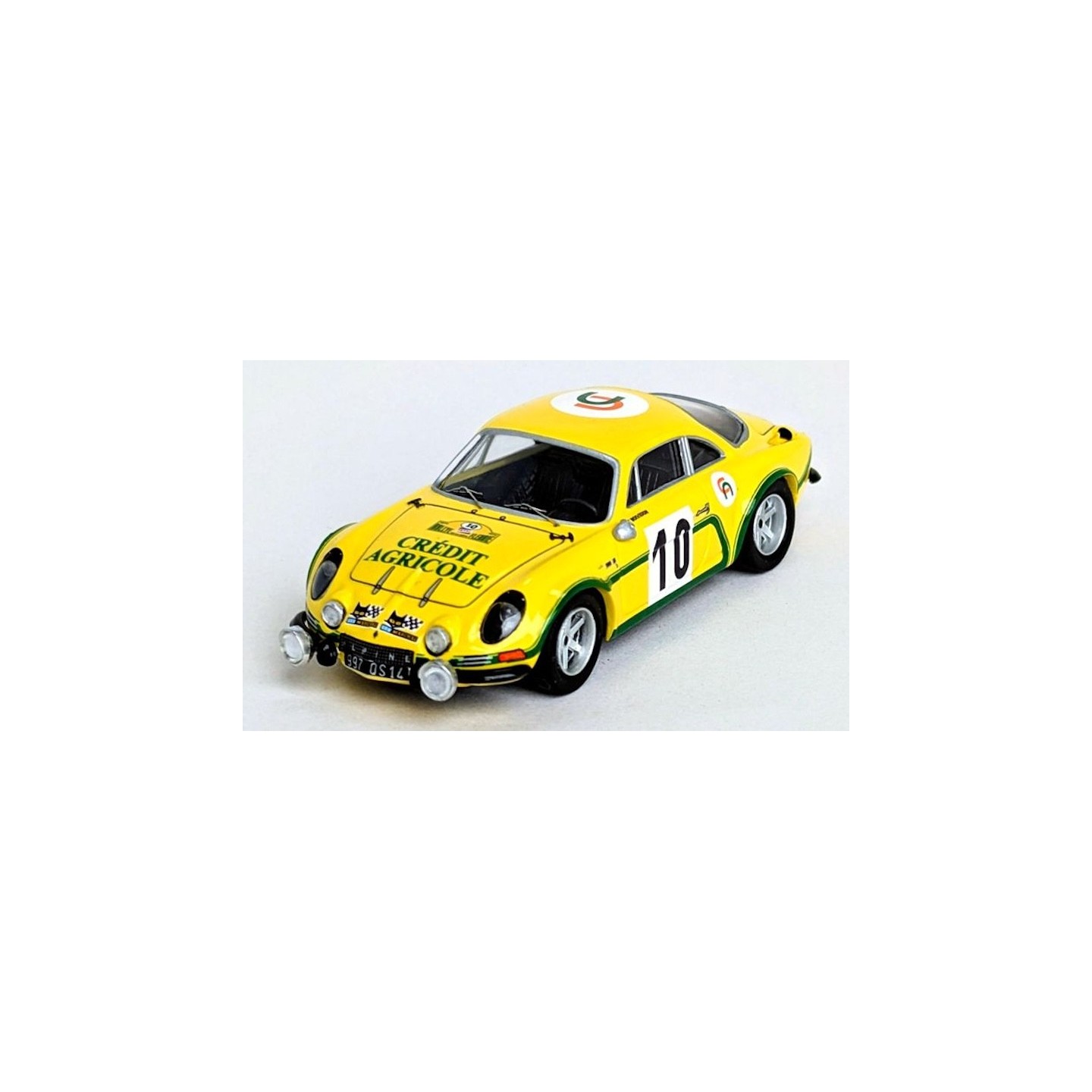 TROFEU RRFR104 Alpine A110 Winner Cote Fleurie 1974 %