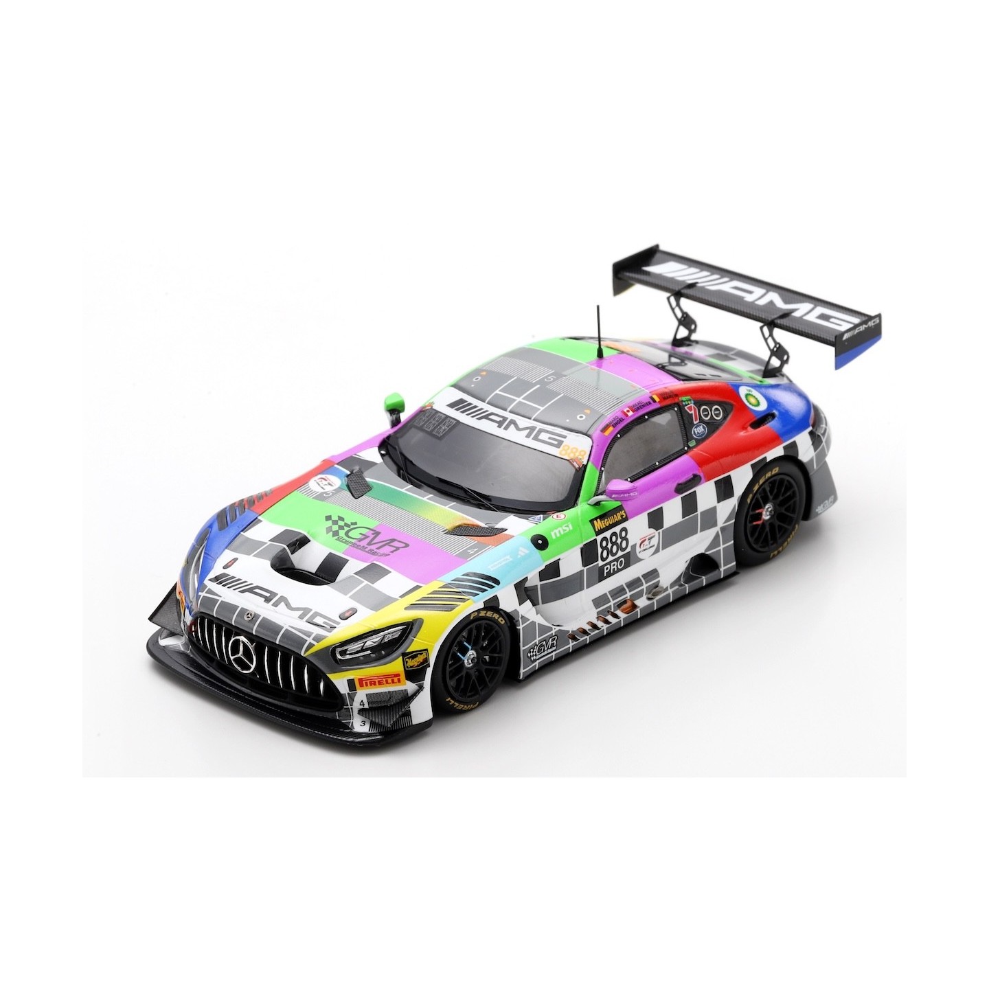 SPARK AS087 Mercedes AMG GT3 EVO n°888 12H Bathurst 2025 %