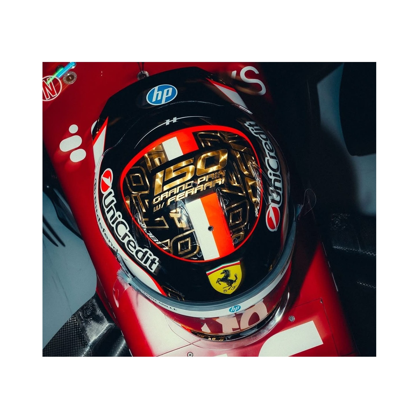 LOOKSMART LSHEL028 Helmet Charles Leclerc Abu Dhabi 2025 %
